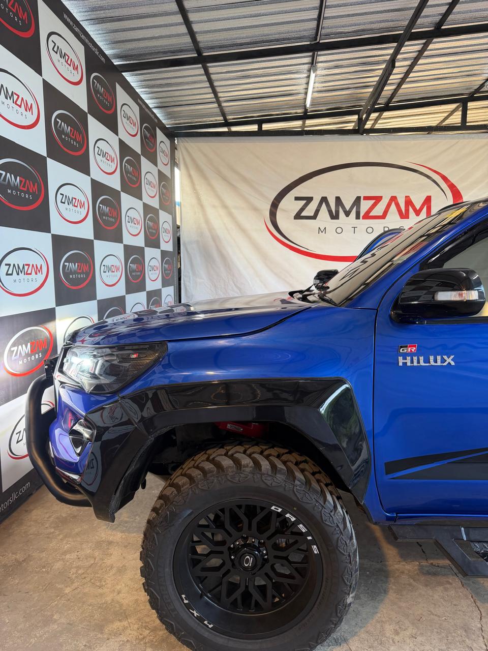 TOYOTA HILUX VIGO CHAMP CONVERTED INTO GR SPORT - Zamzam Motors