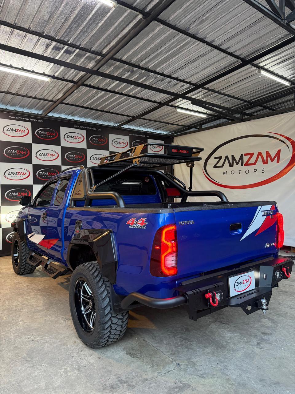 TOYOTA HILUX VIGO CHAMP CONVERTED INTO 2025 GR SPORT - Zamzam Motors